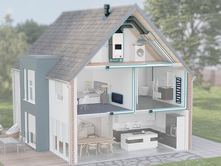 Het solide luchtverdeelsysteem van Zehnder | Zehnder Group Belgium nv/sa